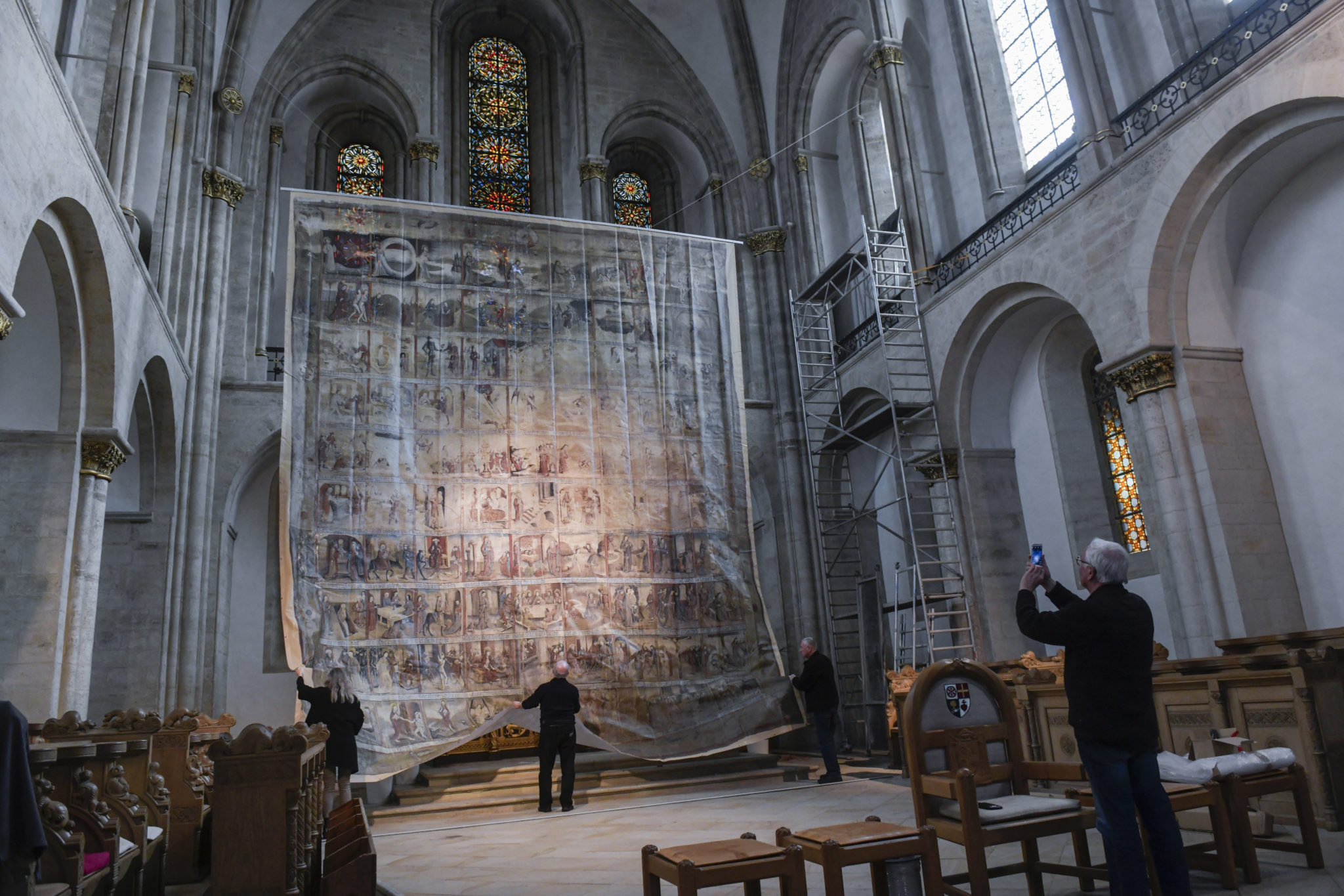 Das Zittauer Fastentuch zu Gast im Dom – Bistum Osnabrück
